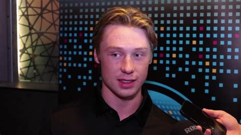 Berkly Catton On Draft Media Day New Jersey Devils