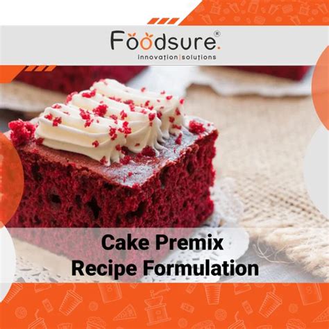 Cake Premix Recipe Formulation At ₹ 300000project New Delhi Id