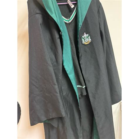 【意志的勝利】袍子為東京迪士尼正版cosplay 萬聖節 哈利波特 史萊哲林套裝 蝦皮購物