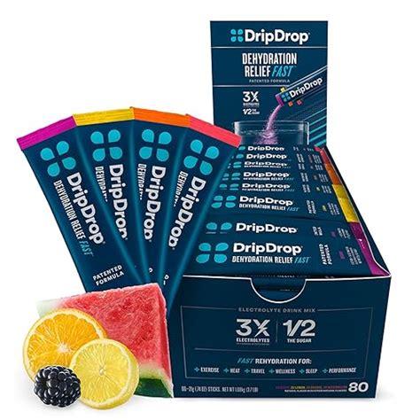 Dripdrop Hydration Bold Variety Pack Electrolyte Drink Mix Single
