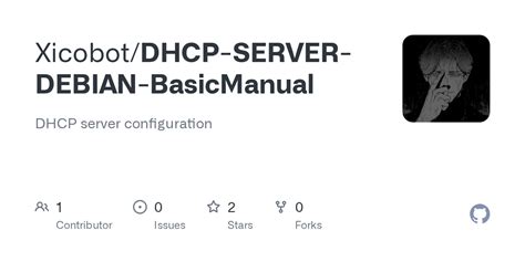 Github Xicobotdhcp Server Debian Basicmanual Dhcp Server Configuration