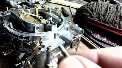 Understanding The Linkage Diagram Of An Edelbrock Carb