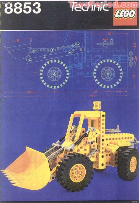 Lego 8853 Excavator Instructions And Parts List