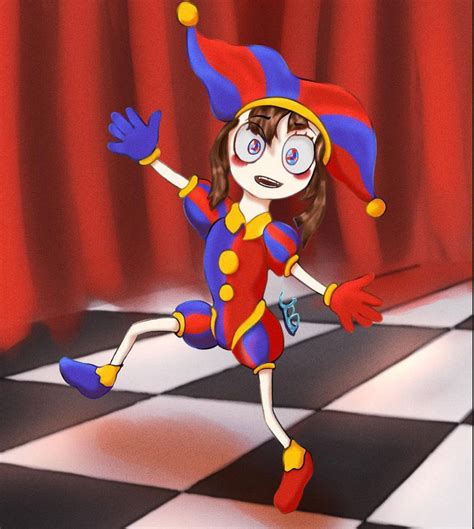 Pomni Tadc By Chaobea On Deviantart
