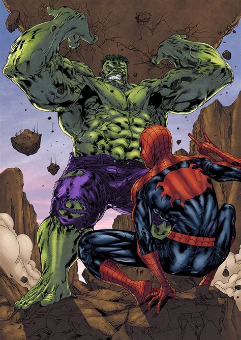 Hulk Vs Spiderman Comic