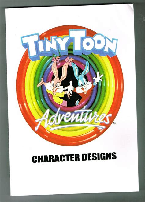 Tiny Toon Adventures Character Designs Book Warner Bros 4547786315