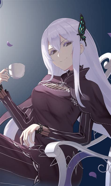 1200x2000 Resolution Echidna Re Zero 1200x2000 Resolution Wallpaper
