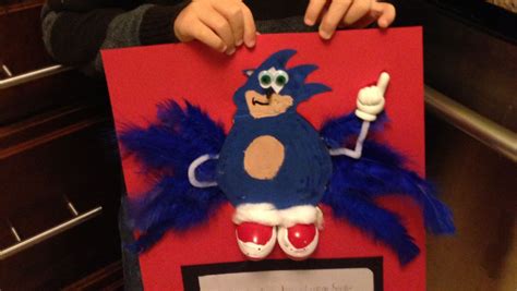 Coopers Sonic The Hedgehog Turkey Crafts With Pictures Turkey