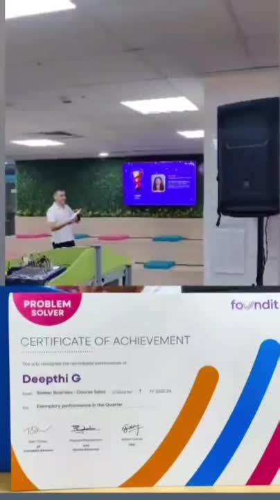 Video Deepthi G On Linkedin Sharing Few Memorable And Celebrating