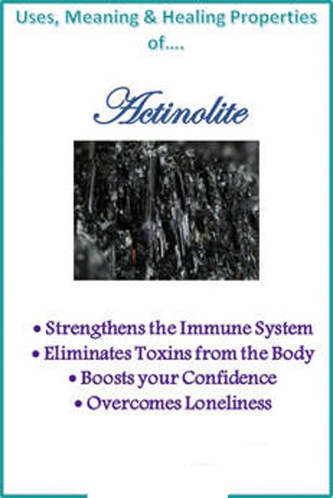 Actinolite Cristalwilde Ones London