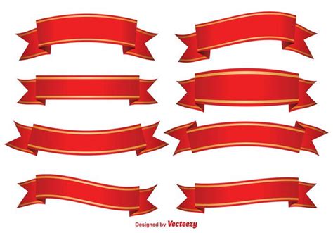 Red Banner Vector