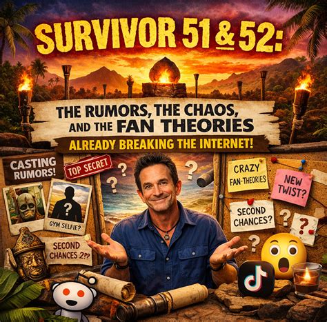 Survivor 51 And 52 The Rumors The Chaos And The Fan Theories Already Breaking The Internet