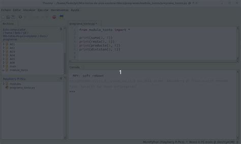 Módulos Mis Notas De Pico Explorer