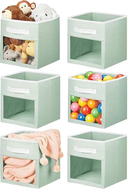 Clear Cube Storage Bins