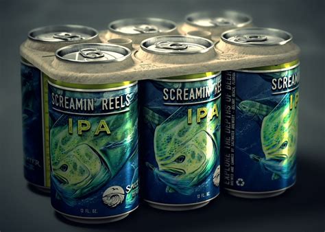 Saltwater Brewerys Edible Six Pack Rings Protect Wildlife