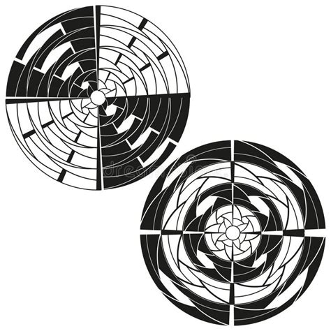 Microprocessor Microchip Vector Stock Illustrations 11868