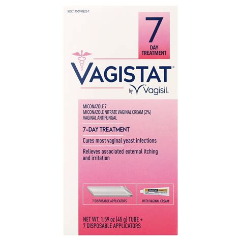 Vagisil Vagistat 7 Day Yeast Infection Treatment Cream 1 59 Oz With 7