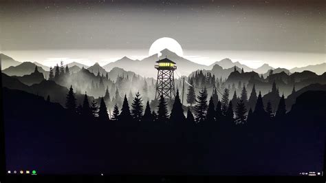 🔥 Free Download Black And White Firewatch Wallpaper Teahub Io By