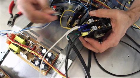 Contactor Relay Replacement On Esb Tanning Beds Youtube