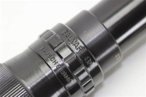 Bausch And Lomb Balvar 8a Scope With Mounts