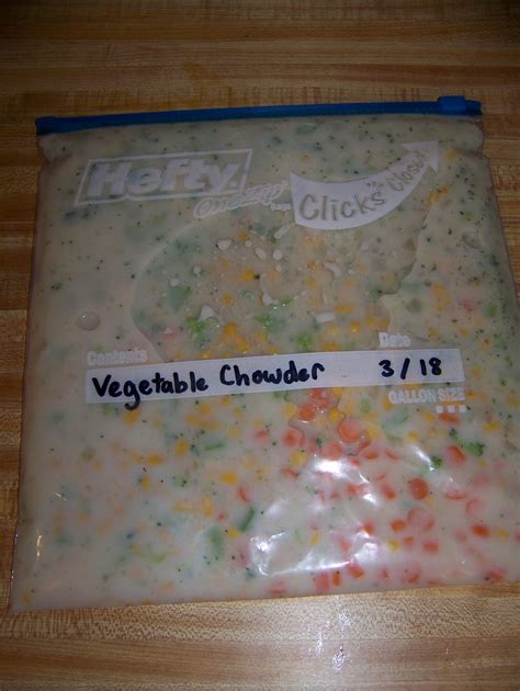 Making Cooley Stuff Chicken Vegetable Chowder