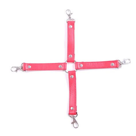 Conector Inmovilizador De Tobillos Y Muñecas Rojo — Sex Shop Tentaciones