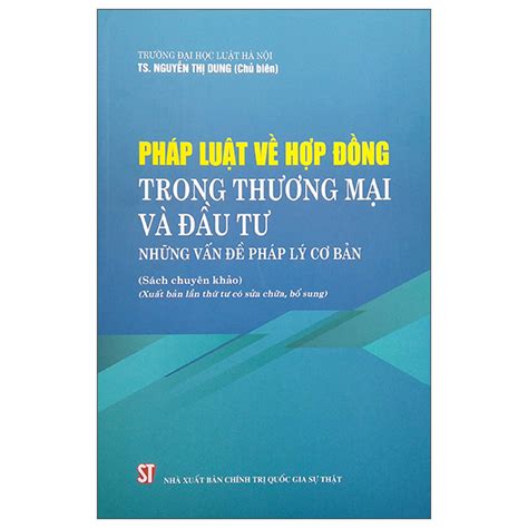 Sách Pháp Luật Về Hợp Đồng Trong Thương Mại Và Đầu Tư Những Vấn FAHASA
