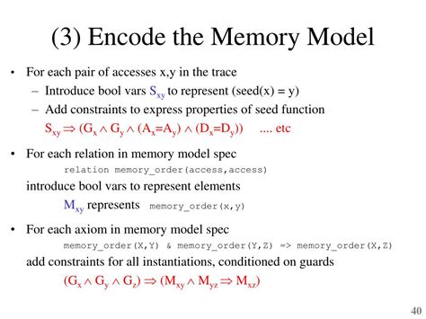 Ppt Memory Model Sensitive Analysis Of Concurrent Data Types