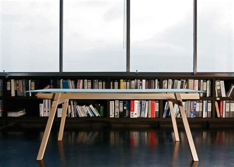 Jakob Timpes Stand Table Slots Together Without Glue Or Fixings