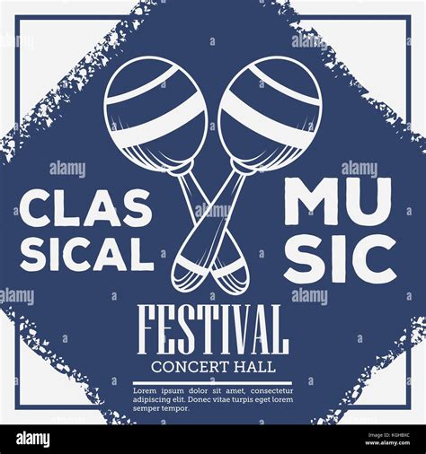 Classical Music Festival Flyer Stock Vector Image And Art Alamy