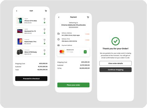 Ui Screen Designs Behance