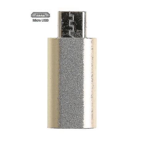 Type C To Micro Usb Data Adapter Converter High Quality Aluminum Frame