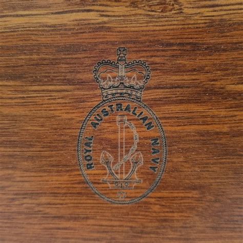 Clock And Compass Desk Set Royal Australian Navy Australian War Memorial