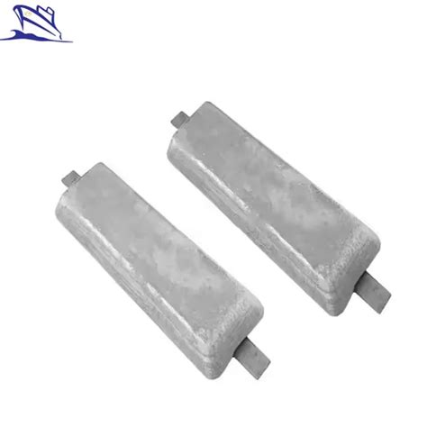 Zinc Magnesium Alloy Sacrificial Anode For Seawater Cooling System