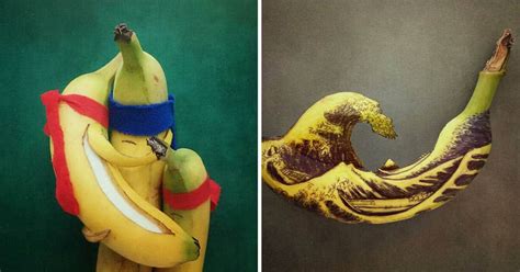 Artist Stephan Brusche Turns Bananas Into Incredible Pop Culture Art 50 Pics