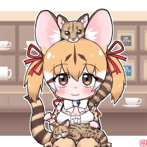 Large Spotted Genet Kemono Friends And 1 More Drawn By Mabutambt