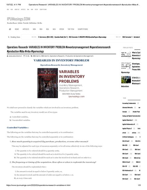 Controlled Variables Bca Mca About Us Articles Bba Mba Btech