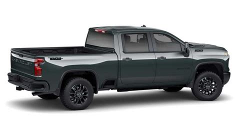 2025 Chevy Silverado Hd Gets New Cypress Gray Color First Look