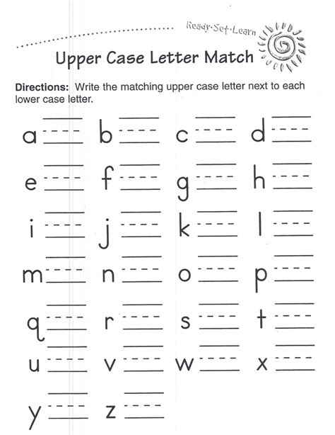 Upper Case Letter Match