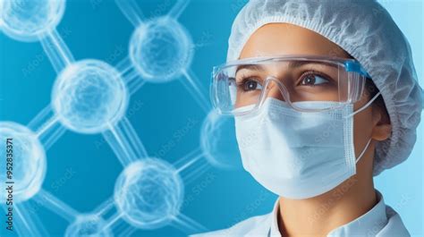 Technician Performing Viral Clearance Validation In Biopharmaceutical