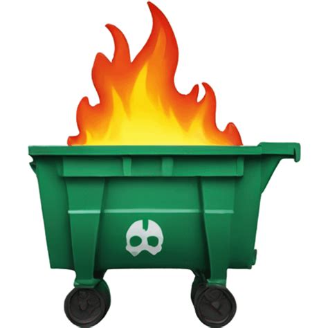 Dumpster Fire Emoji Ai Emoji Generator