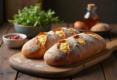 Brioche Bread Slice Showcasing Its Soft Buttery Texture Placed On A