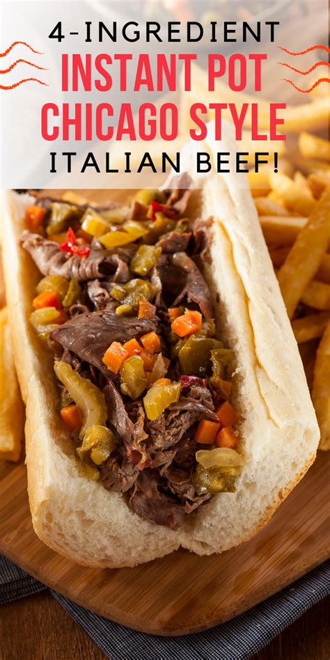 4 Ingredient Easy Instant Pot Italian Beef Artofit