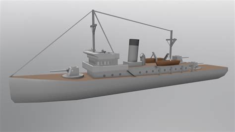 Uusimaa Gunboat 3d Model By Ivoxel 170b758 Sketchfab