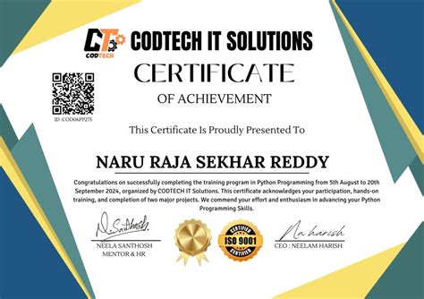 Pythonprogramming Certification Techsolutions Continuouslearning