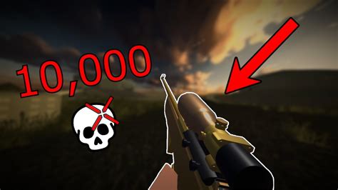 I Got 10000 Kills With The Worst Sniper In Battlebit Youtube