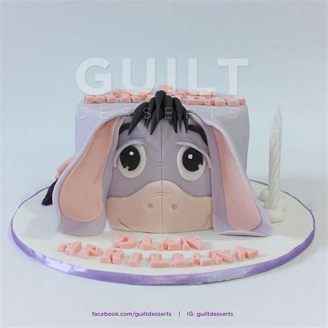 Eeyore Decorated Cake By Guilt Desserts Cakesdecor