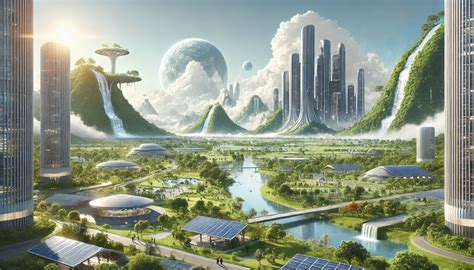The Futuristic Eco City A Utopian Vision Of Sustainability