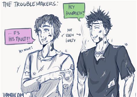 When Percabeth And Fierrochase Meet Disaster Just Bored