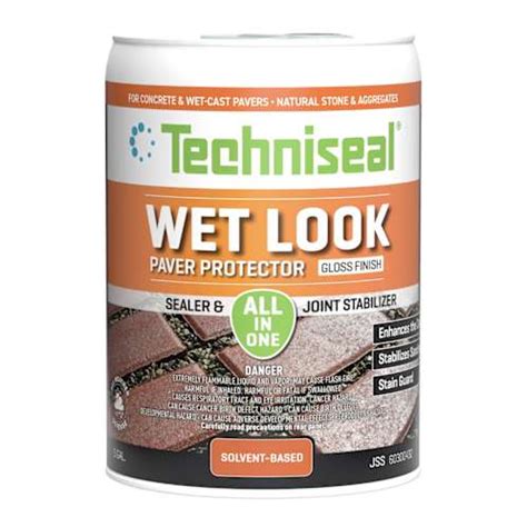 Techniseal Sealant Based Paver Sealer Jss Look 5 Gal 60300432